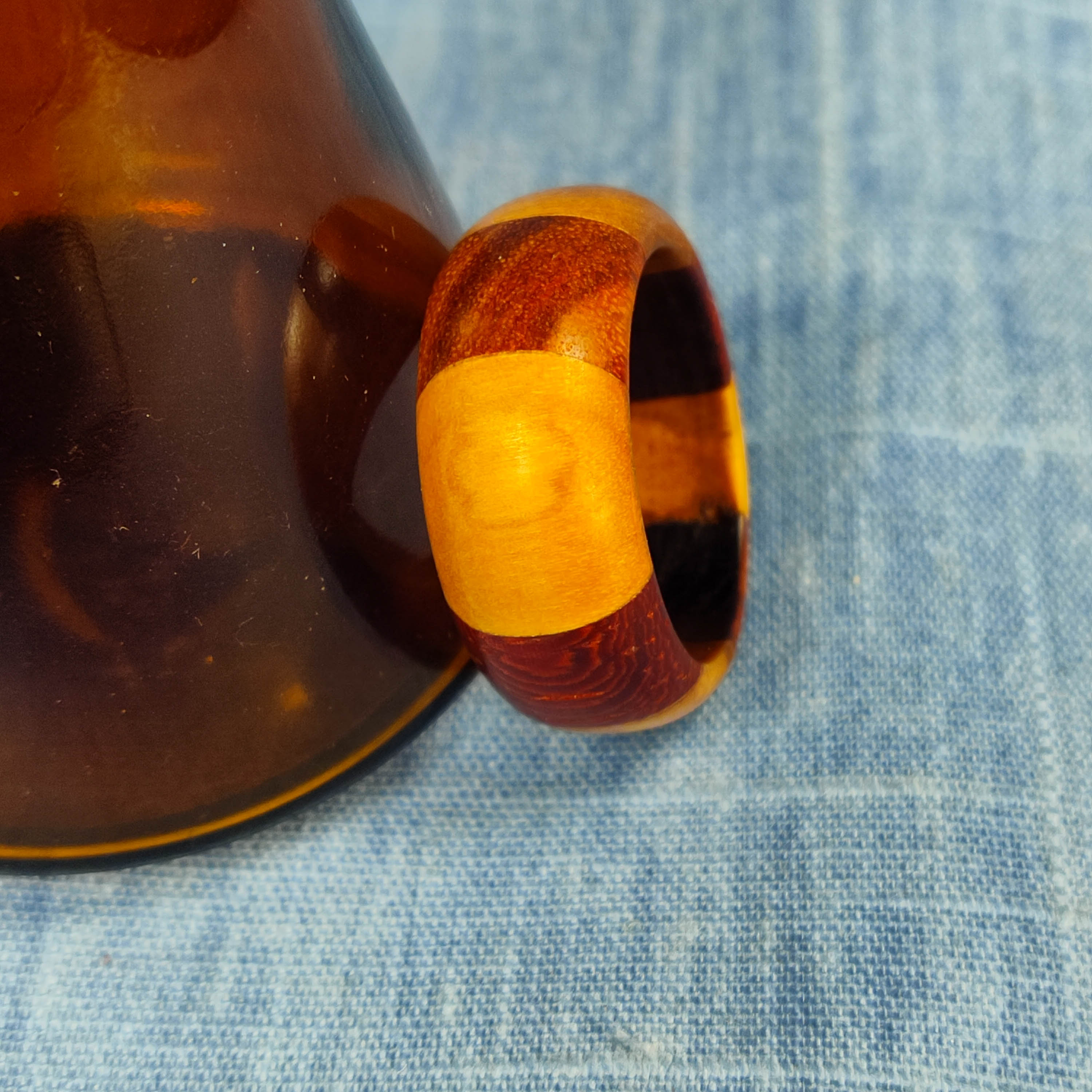 Artisan Crafted Exotic Hardwood Rings – keepsakevintage.com